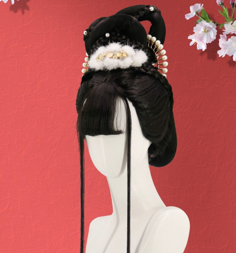 Hanfu Hair Wigs by Hanfu Story Hair Bands Hair Extensions - Etsy