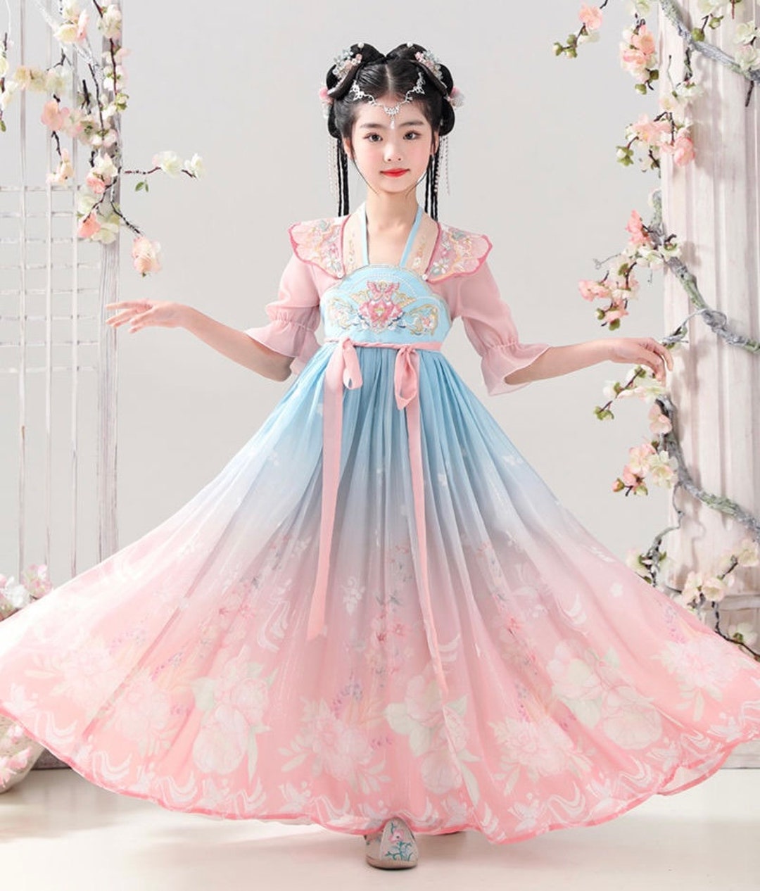 Girls Hanfu by Hanfu Story Children Hanfu Chinese Traditional Costume ...