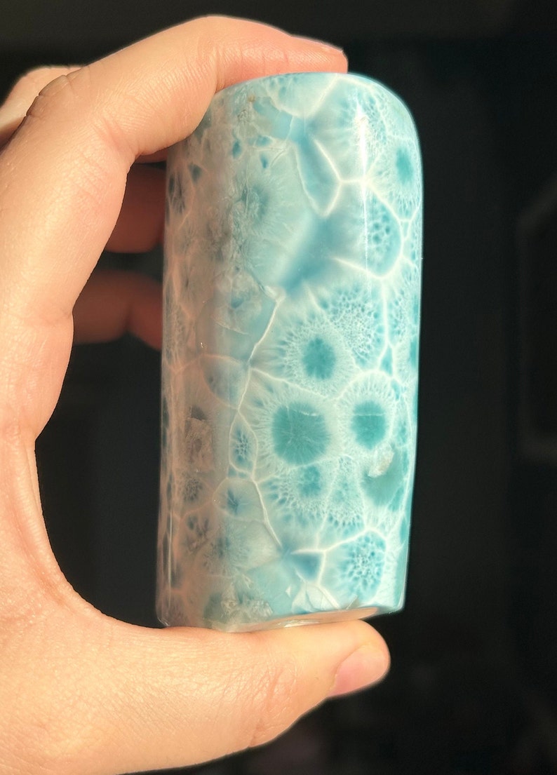 Dominican Larimar Freeform Carving (368g, 3.75") - Etsy