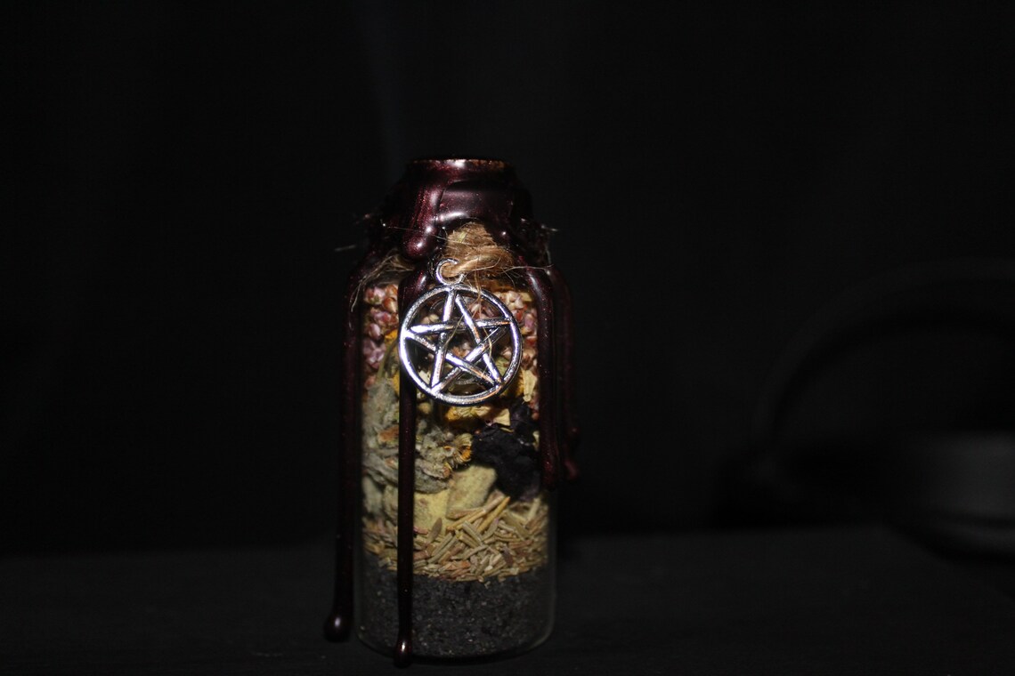 Protection Spell Jar - Etsy