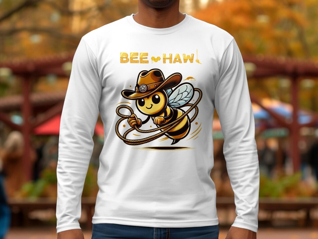 Funny Bumble Bee T-shirt, Cute Beekeeper Gift Tee, Unisex Western Bee ...