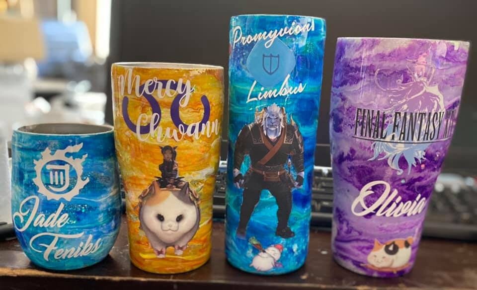 Personalized Tumbler Cup-ffxiv/drink/wine/stainless Steel/job | Etsy