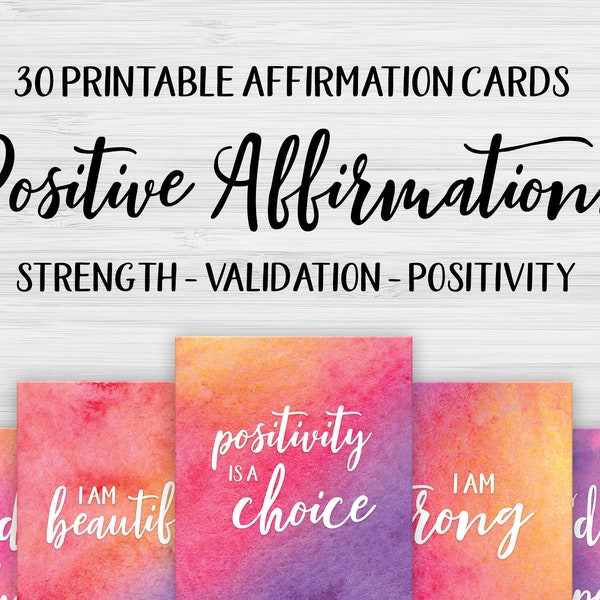 One Affirmation - Etsy