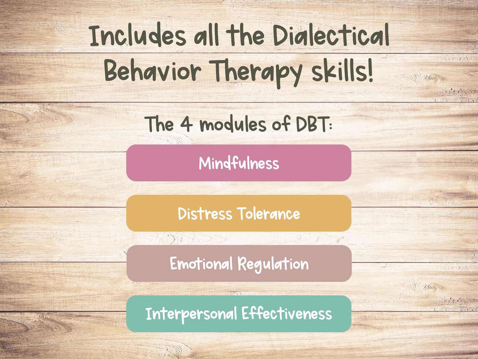 DBT Skills Tracker, Diary Card, Dialectical Behavior Therapy, Mood ...