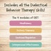 DBT Skills Tracker Diary Card Dialectical Behavior Therapy - Etsy
