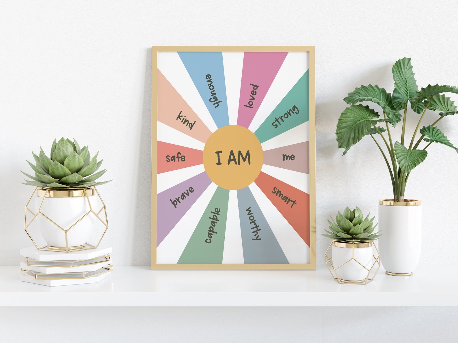 I Am... Poster Positive Affirmations Therapy Office Decor - Etsy