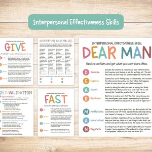 DBT MEGA BUNDLE, Dbt Skills, Dbt Workbook, Therapy Worksheet ...