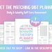 DBT Diary Card, PTSD, BPD, Anxiety, Depression, Bipolar, Printable ...
