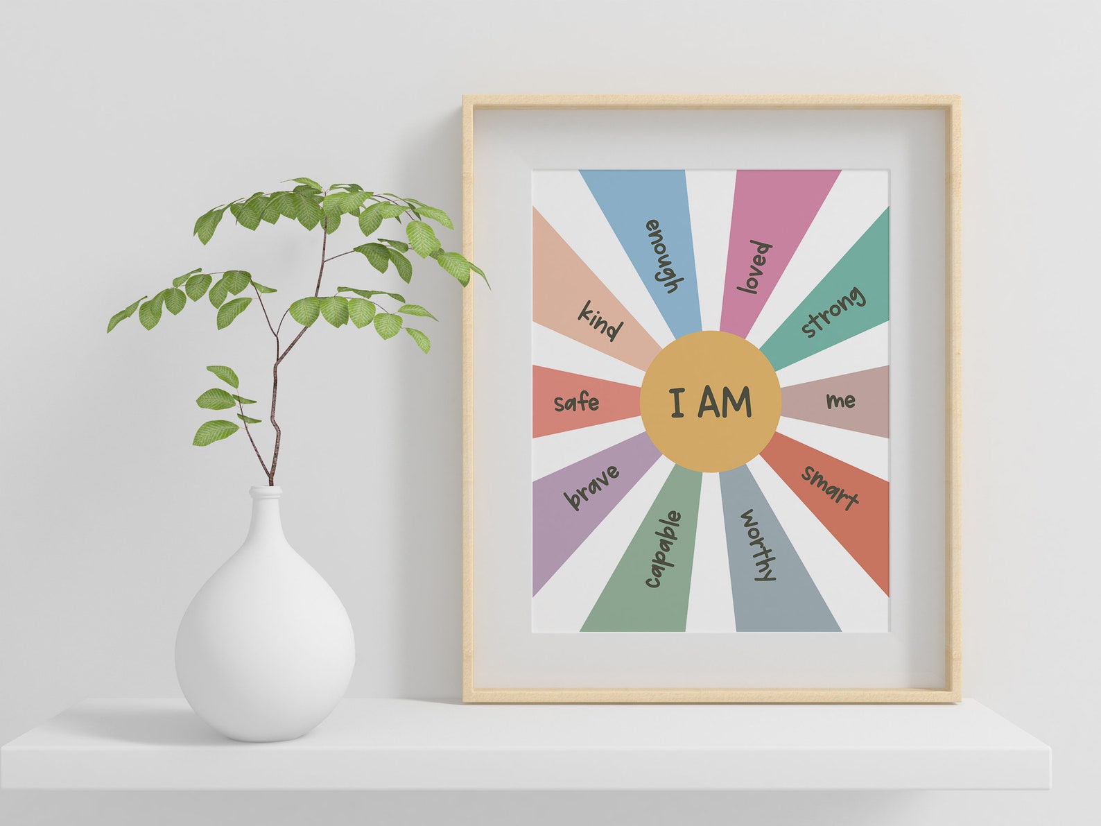 I Am... Poster Positive Affirmations Therapy Office Decor - Etsy