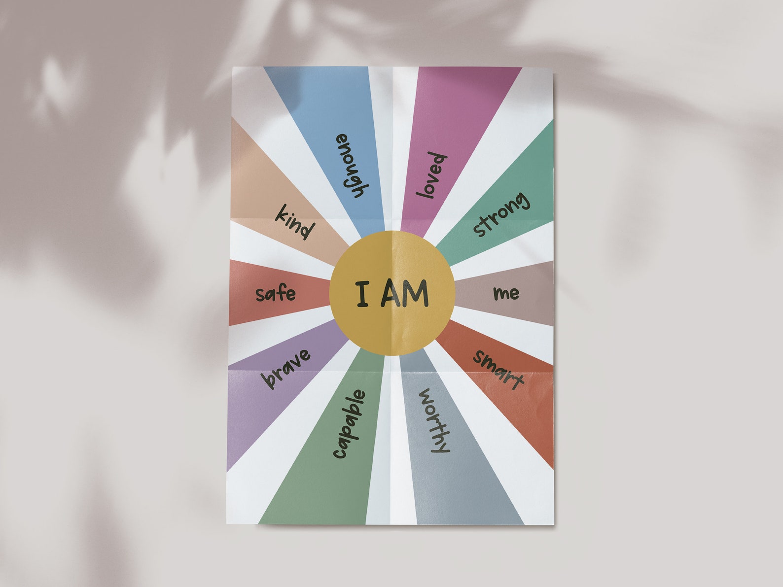 I Am... Poster Positive Affirmations Therapy Office Decor - Etsy