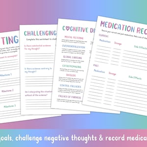 Bipolar Journal, Bipolar Tracker, Bipolar Planner, Bipolar Calendar ...