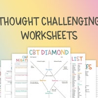 DBT Printable Cheat Sheet Blue / Purple | Dialectical Behavior Therapy ...