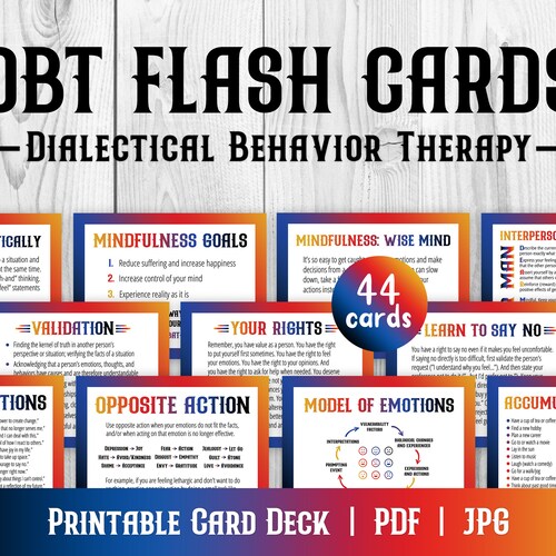 DBT Self-affirmations PTSD BPD Bipolar Depression - Etsy