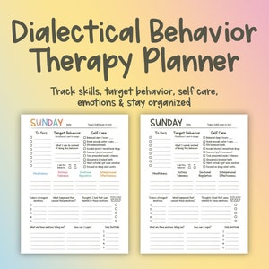 DBT MEGA BUNDLE, Dbt Skills, Dbt Workbook, Therapy Worksheet ...