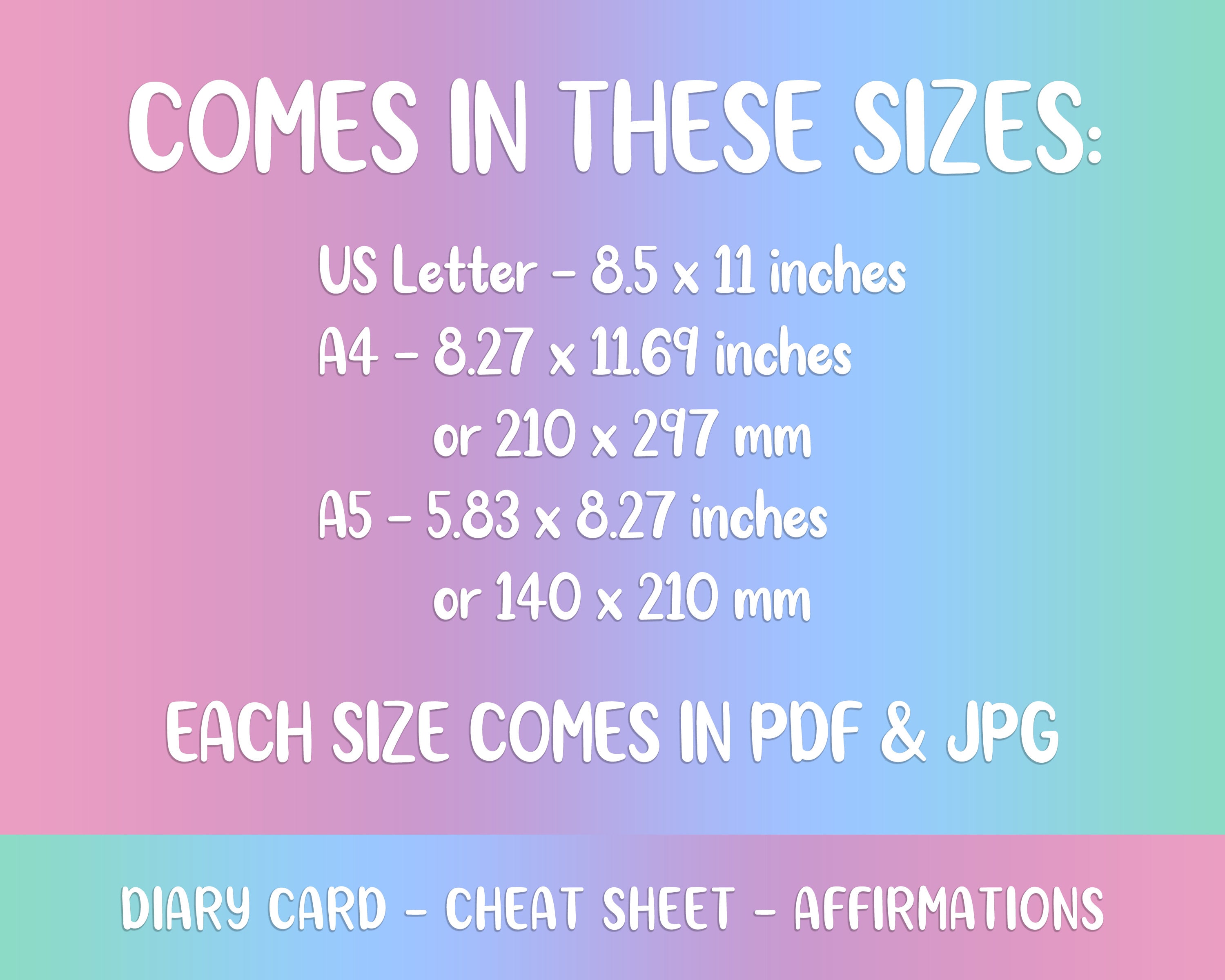 DBT Diary Card, PTSD, BPD, Anxiety, Depression, Bipolar, Printable ...