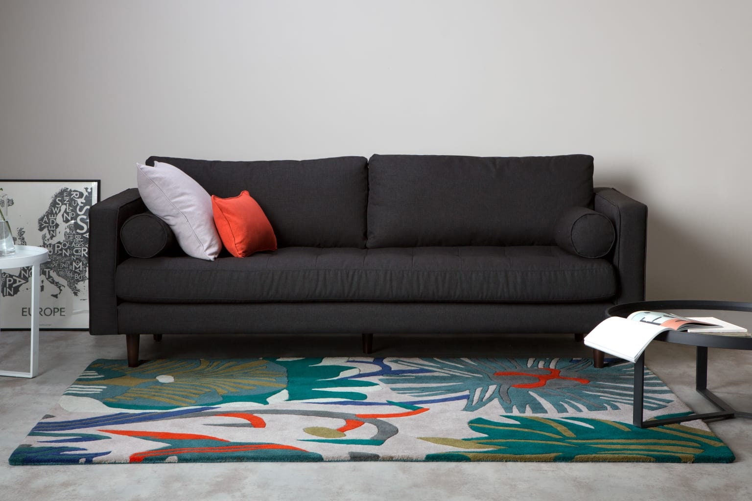 Premium Abstract Hand Tufted Multi Designer Wool Tuft Rug 3x5 - Etsy