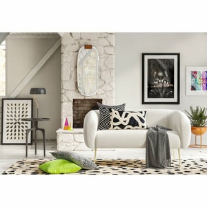 100% Wool Latest Hand Tufted Texture Dot/spot Design 4x6 5X8 - Etsy