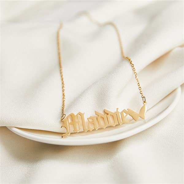 My Name Necklace - Etsy