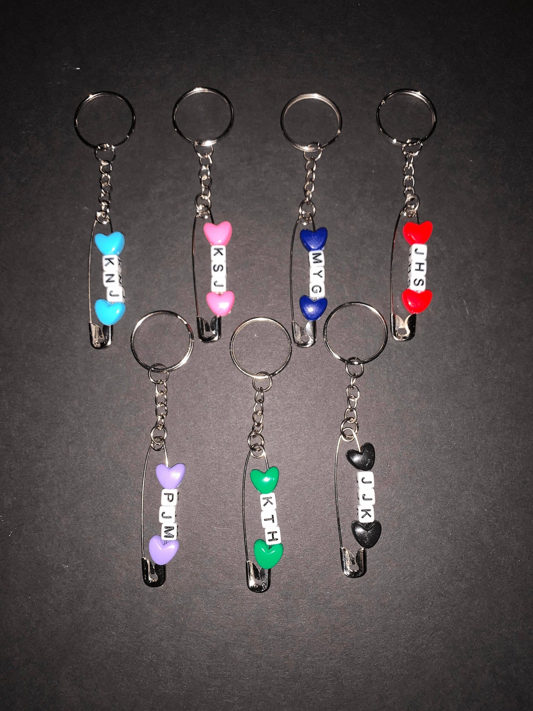 BTS Bangtan Custom Member Keychains - Etsy