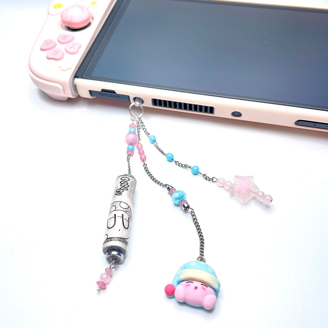 Manga Paper Bead Sleepy Charm Chain Rolled Manga Paper Beads, Glass ...