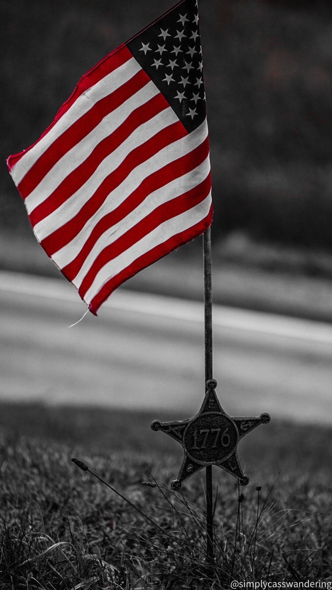 Cemetery Flag and Star - Etsy