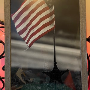 Cemetery Flag and Star - Etsy