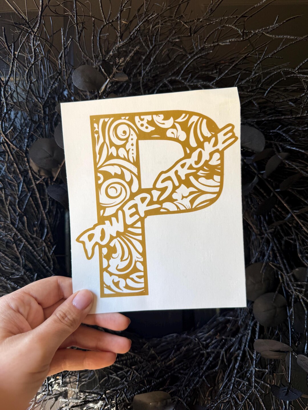 Powerstroke Tooled Decal / Turbo Diesel Decal/sticker - Etsy
