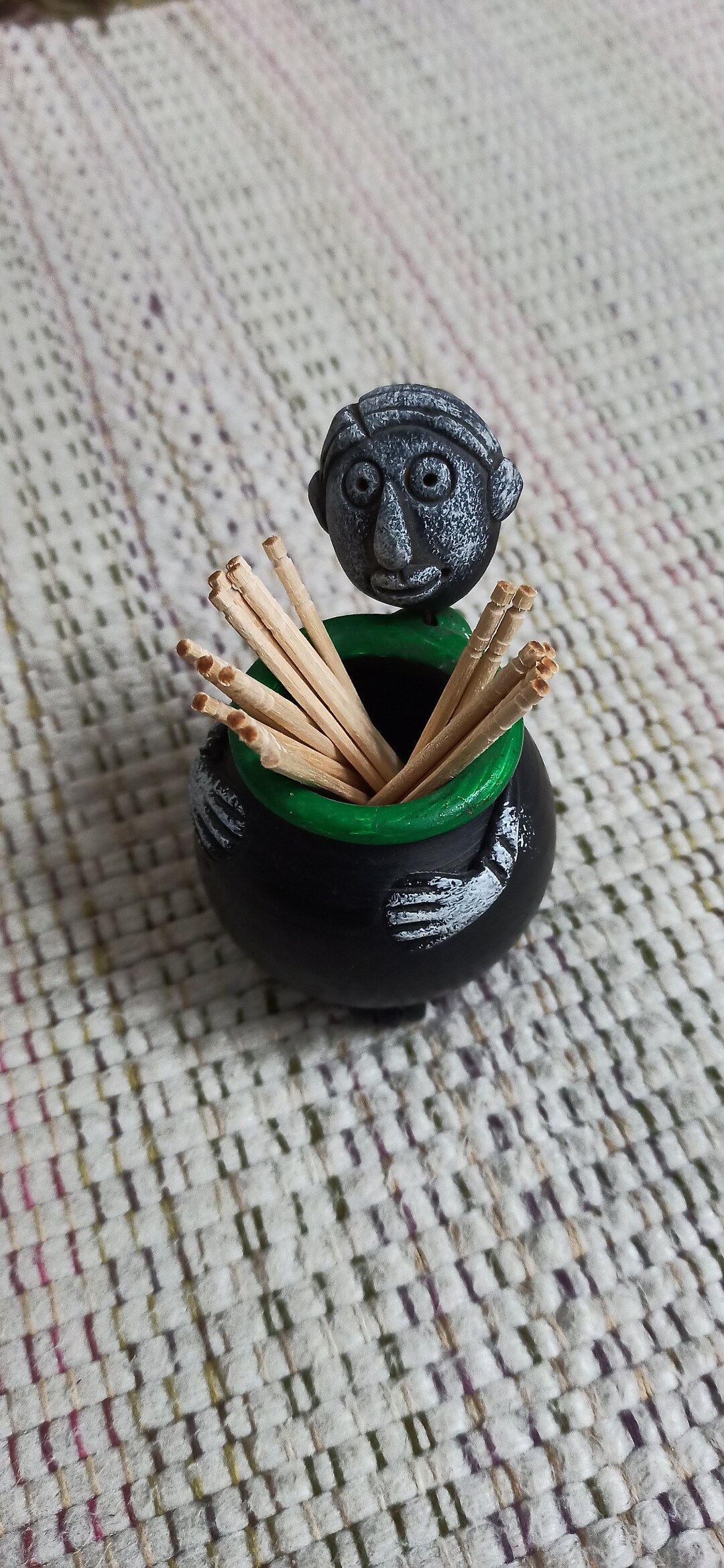 Toothpick Holder Cute Indian Traditional Figure Toothpick Holder - Etsy