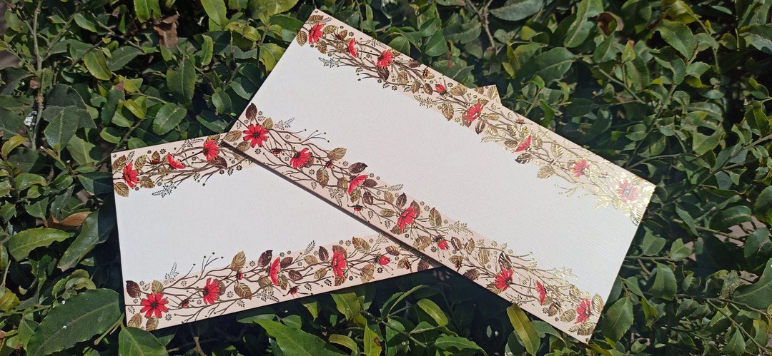 Set of 20 Envelope Wedding Shagun Cash Envelopes for Cash Shaadi ...