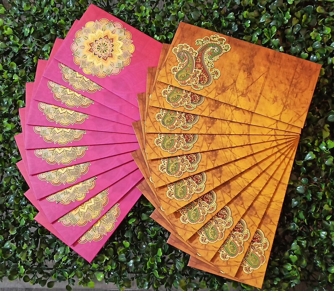 Envelope Set of 20 Premium Wedding Envelope, Gifting, Money / Cash ...