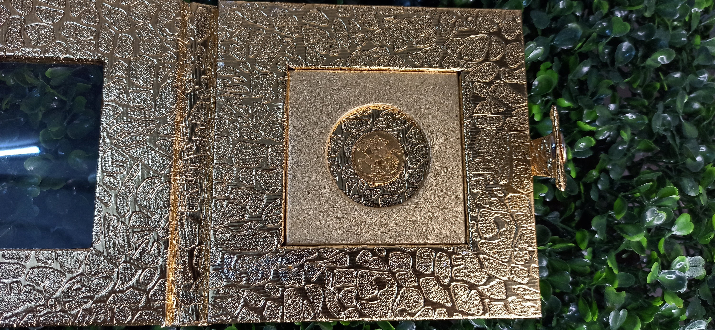 Coin Box Elegant Premium Box to Keep Silver or Gold Coin, Gift for ...