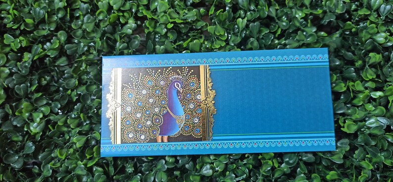 Set of 20 Envelope Shagun Paper Cash Envelopes for Cash With Golden ...