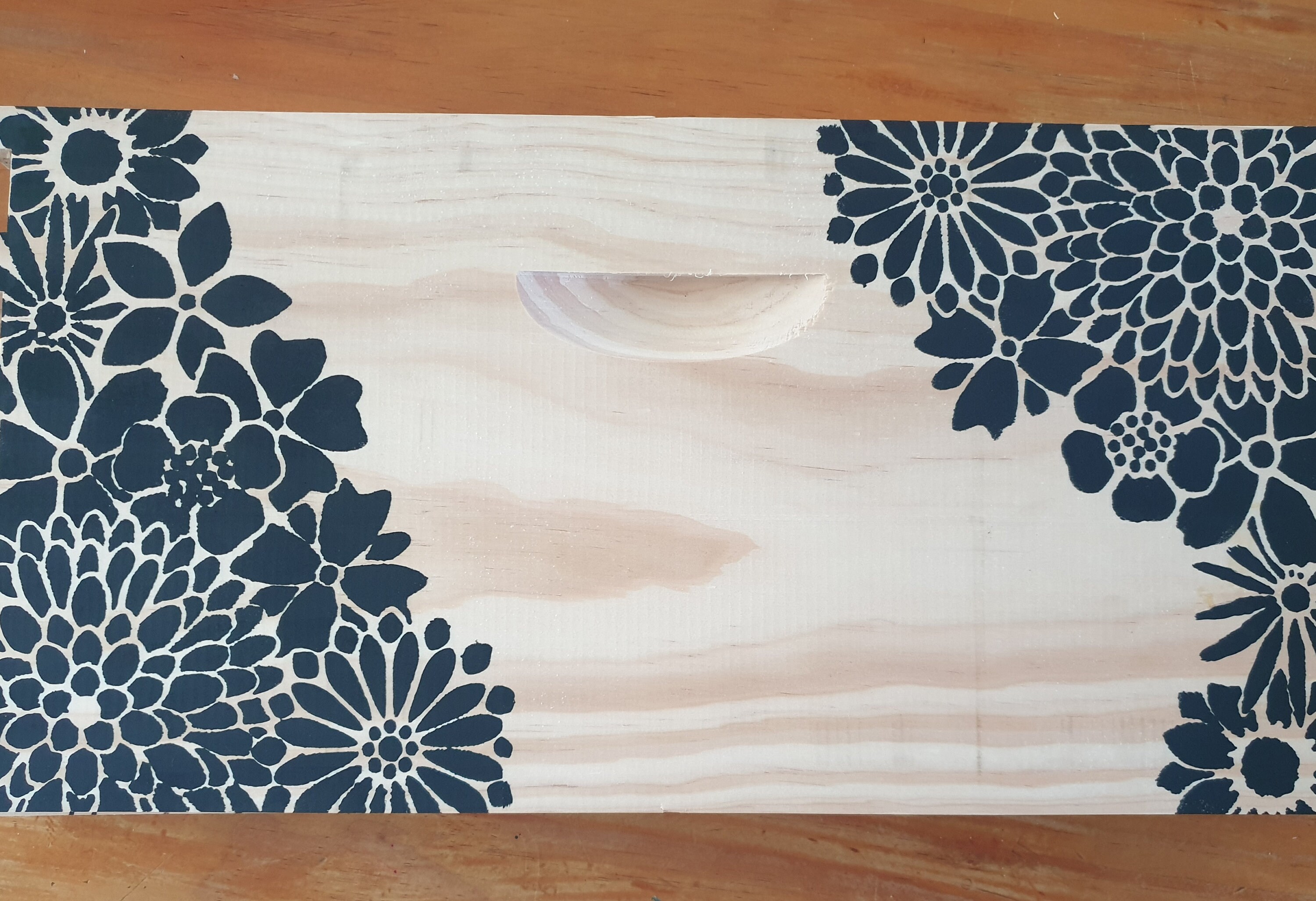 Flower Corner Stencil, Decoration of Your Items, Painting, Drawing ...