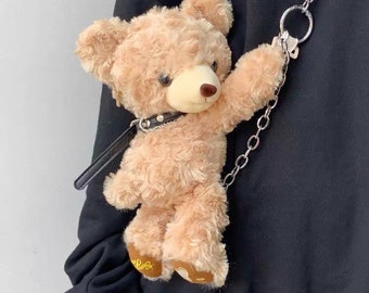 Teddy Bear Crossbody Bag | Etsy