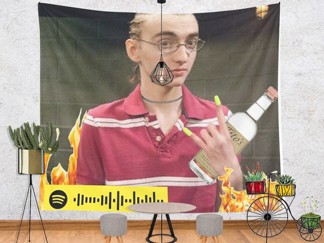 Sinjin Tapestry Sinjin Shots Meme Tito's Tapestry - Etsy