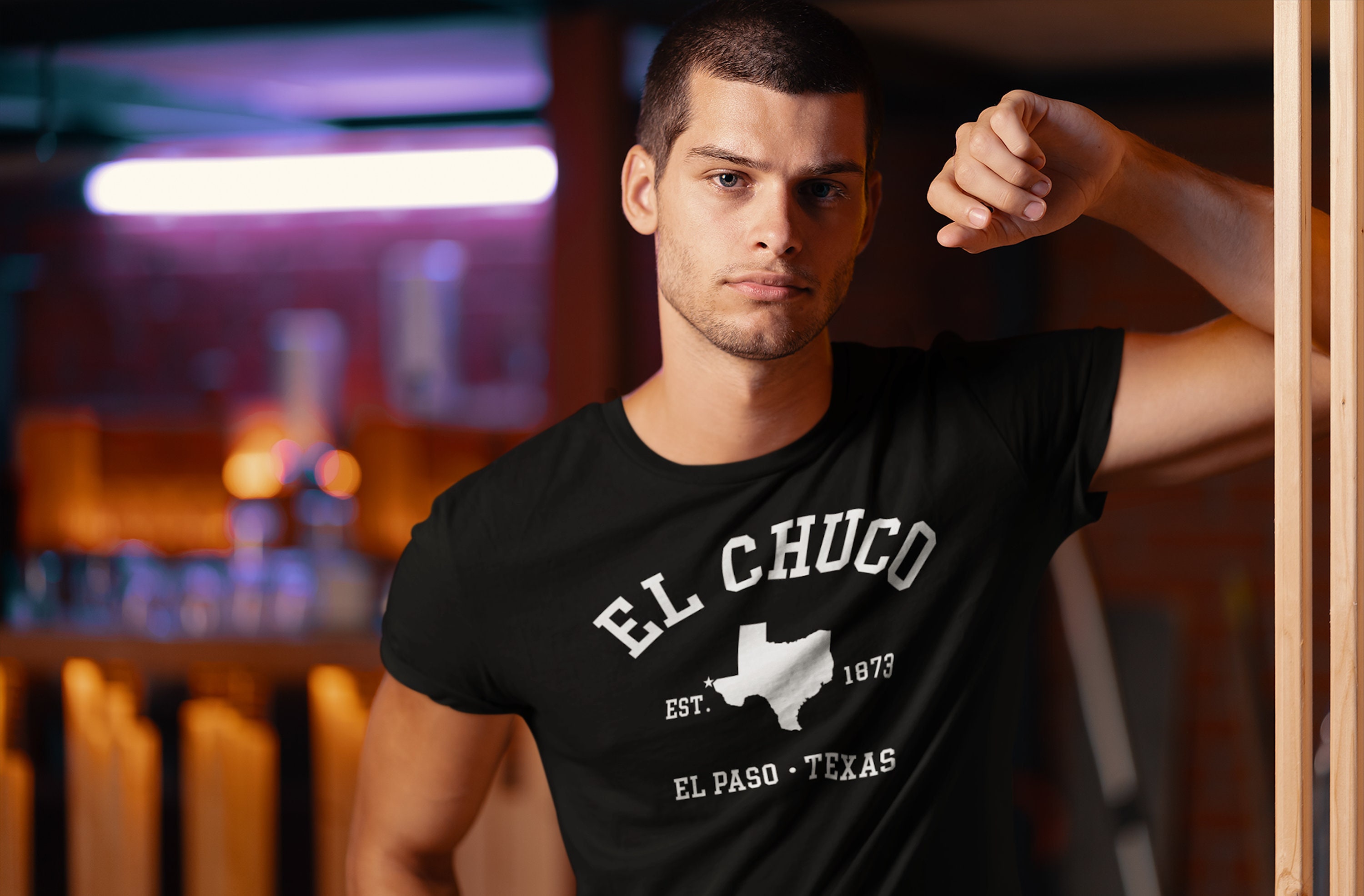 EL CHUCO T-Shirt Unisex El Paso TX athletic shirt moving | Etsy