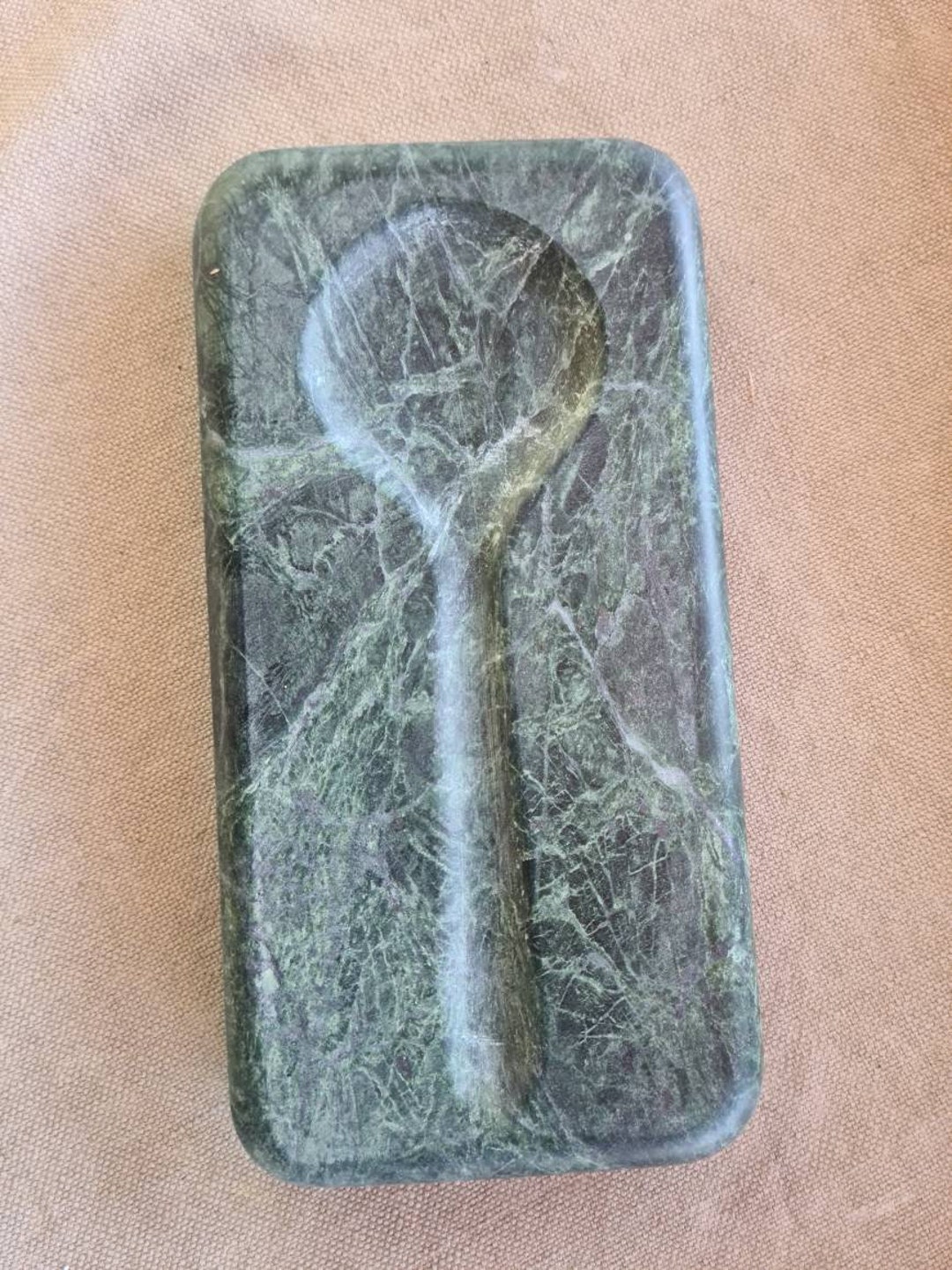 Guatemala Green Marble Spoon Rest. - Etsy