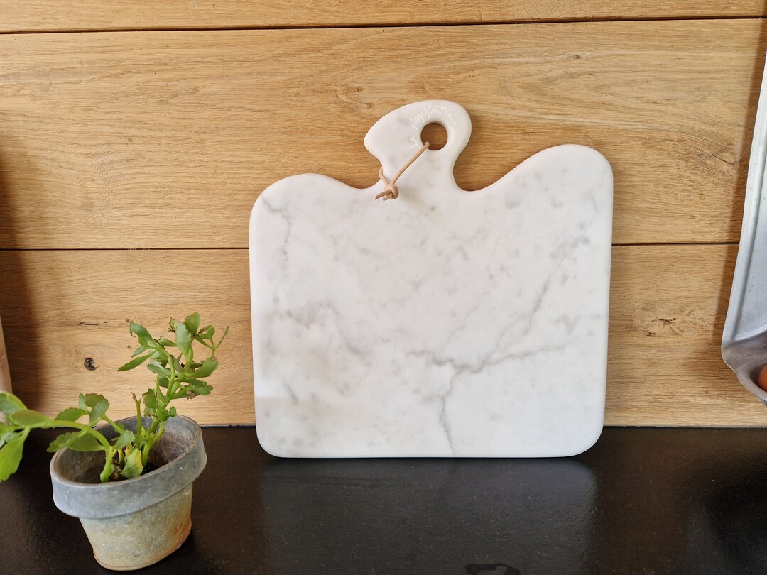 Large Carrara Marble Cutting Board or Serving Tray - Etsy