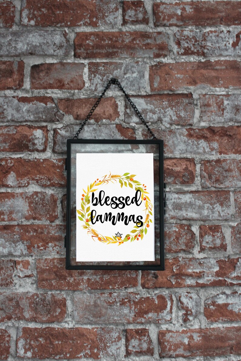 Lammas Wreath Art Print - Etsy