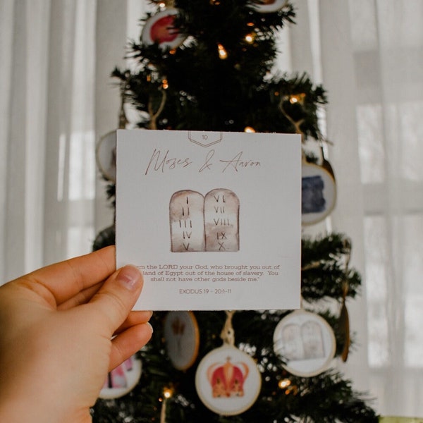 Jesse Tree Ornaments - Etsy