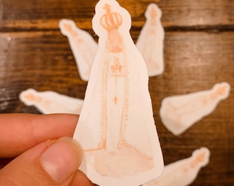 Our Lady of Fatima Sticker - Etsy