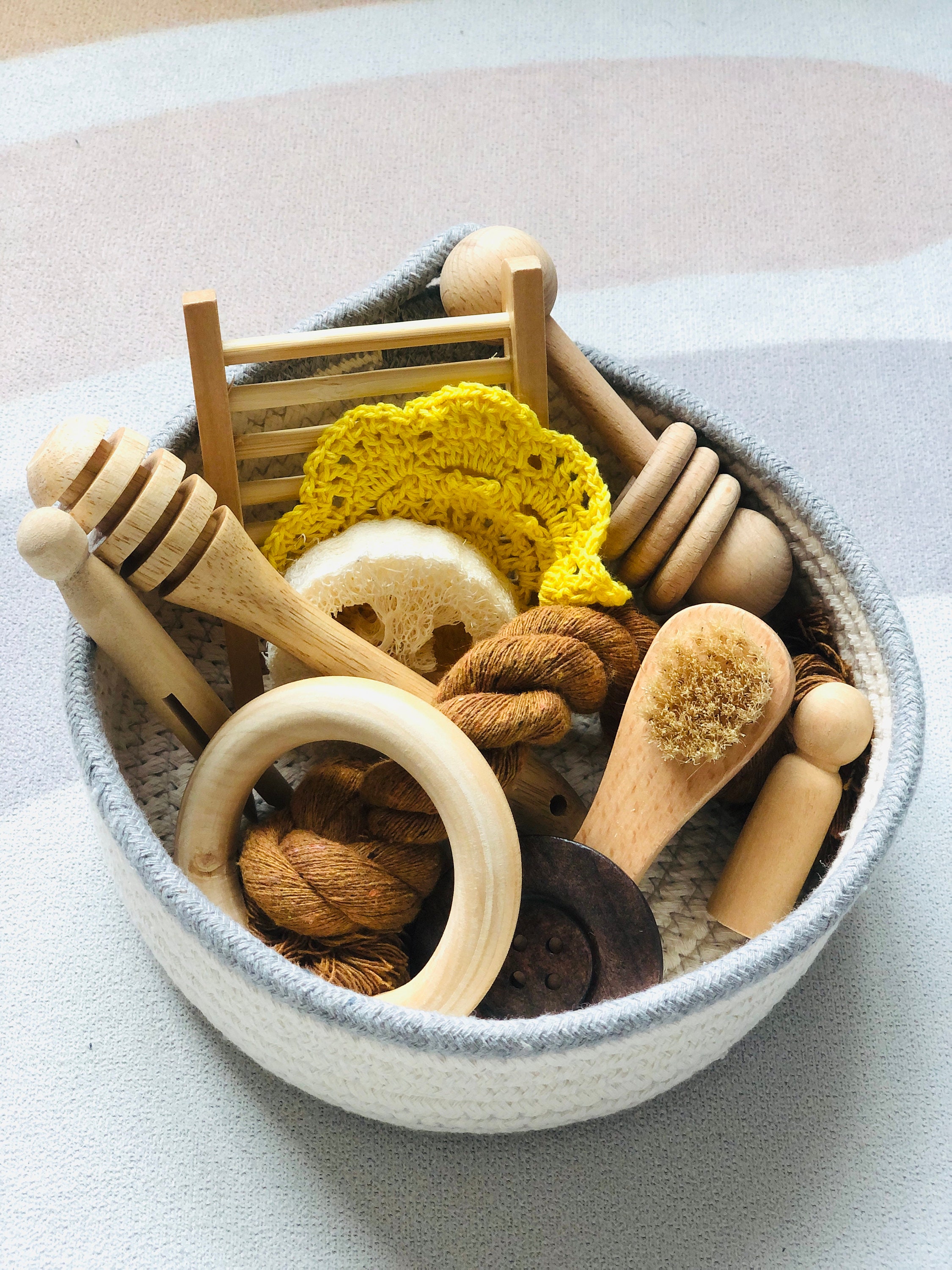 Treasure Basket / Heuristic Set / Sensory Play Set | Etsy