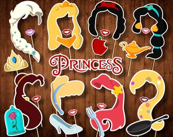 Princess Party Props | Etsy