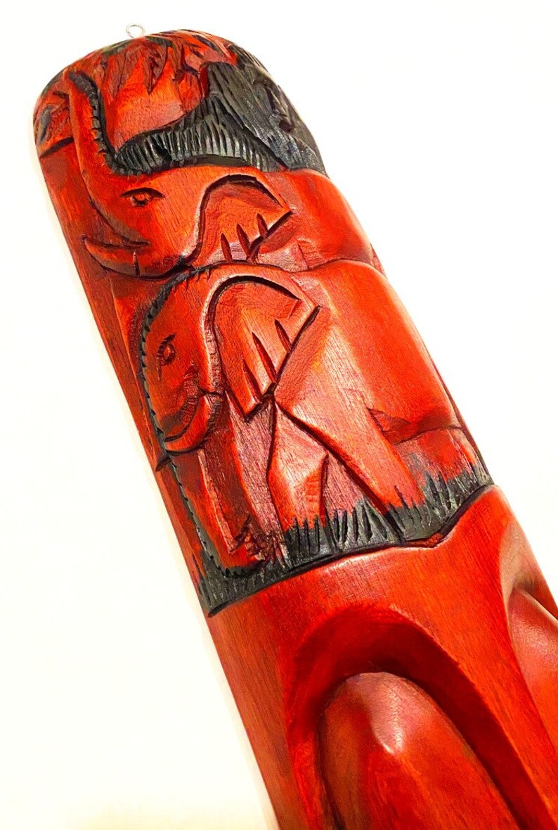 Elephants and Giraffes African Facemask - Etsy