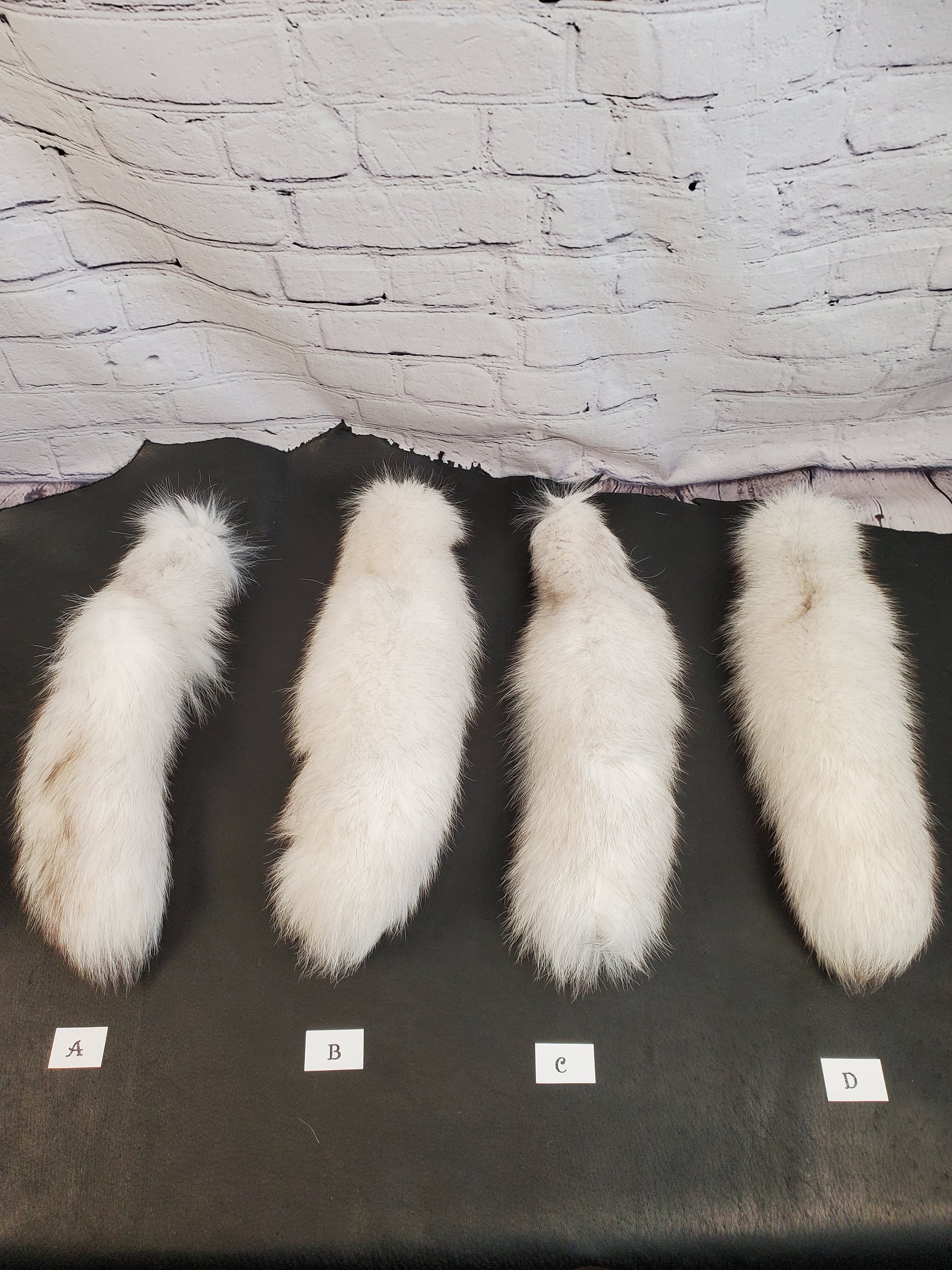 Blue Fox Tail - Etsy