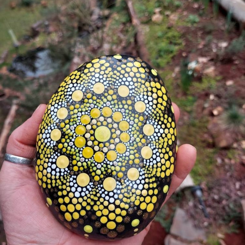 Rock Paperweight - Etsy