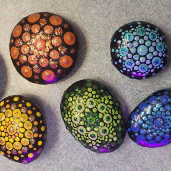 Painted River Rocks - Etsy