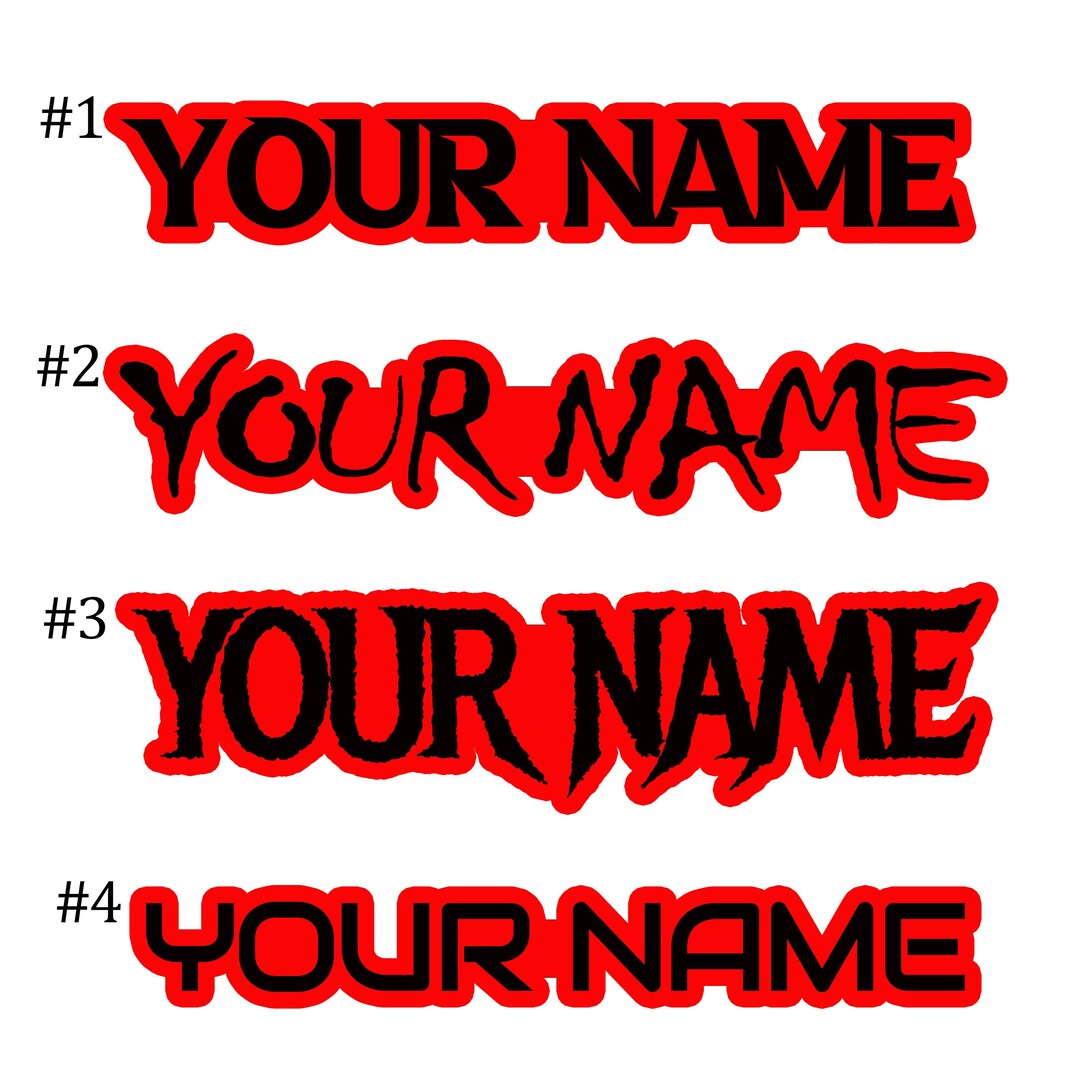 Your Own Text Car or Truck Nickname Custom Emblem Badge - Etsy