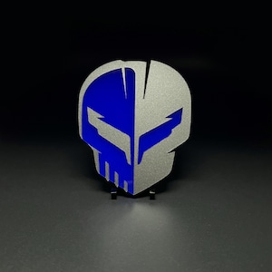 One JAKE Skull Fits C8 Racing Emblems Badges C8R - Etsy