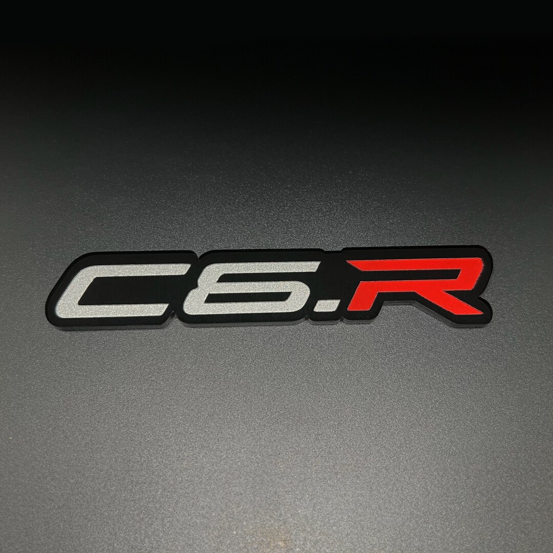 One C6.R Emblem Fits C6 Racing Badges C6-R C6R - Etsy